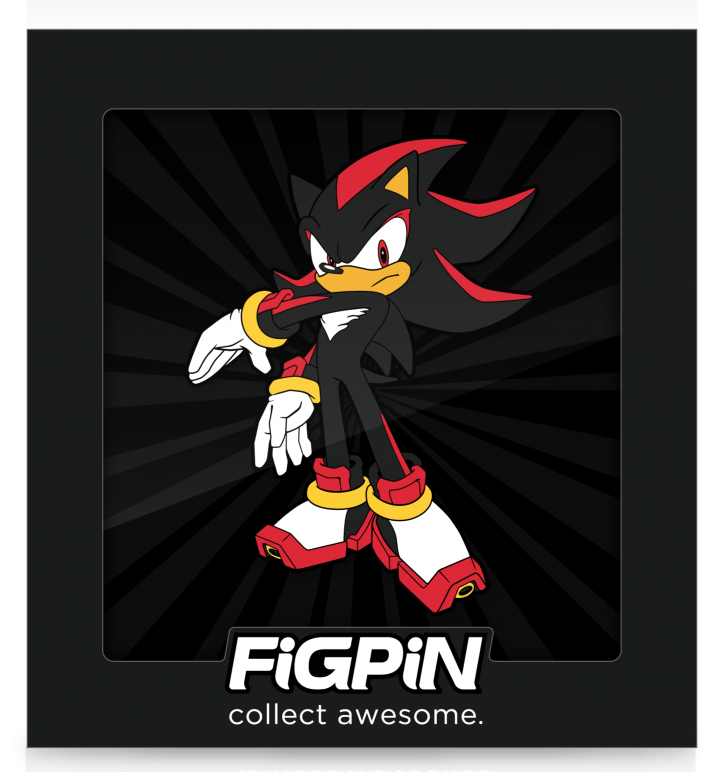 FiGPiN MiNi SONiC THE HEDGEHOG SHADOW #M85 CLAiRE'S SHARED EXCLUSiVE ...