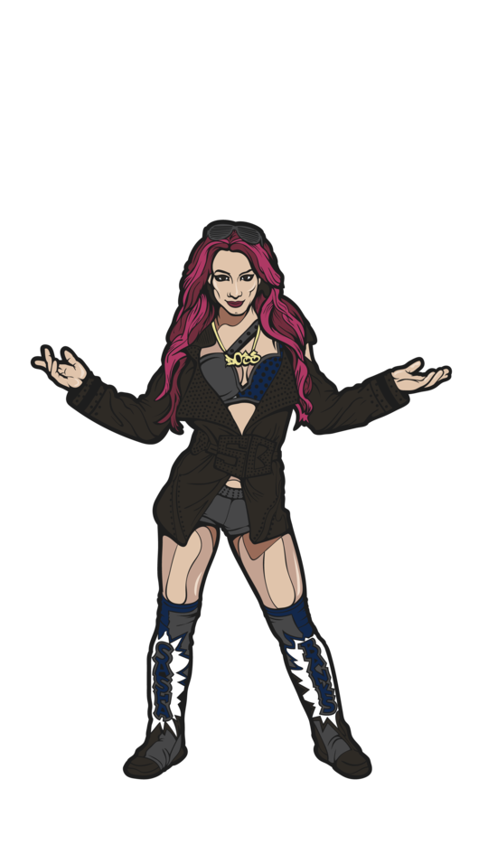 FiGPiN WWE SUPERSTARS SASHA BANKS #104 – PiNS ON FiRE