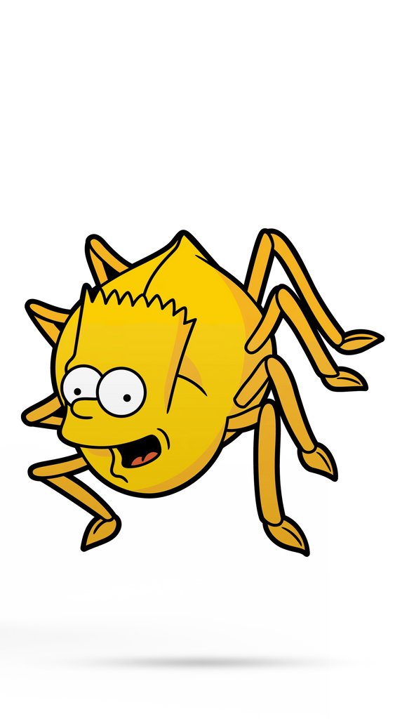 Spiderman Bart FiGPiN THE SiMPSONS TREEHOUSE OF HORROR SPiDER BART
