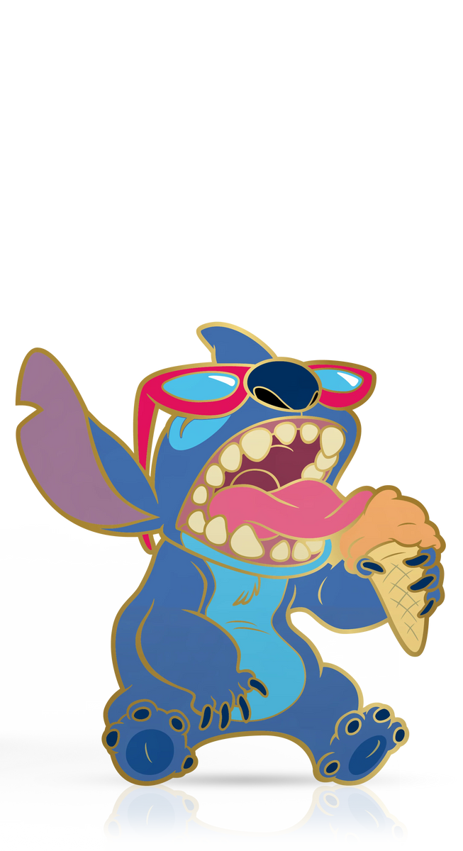 FiGPiN DiSNEY LiLO & STiTCH - GOLD STiTCH #983 SDCC 2022 EXCLUSiVE ...